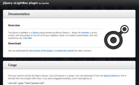 ライトボックスみたいなお洒落なアラートを出してカスタマイズもできるjQuery uLightBox plugin | bl6.jp