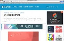 ドットナビゲーションスタイルの色んなパターンについて | bl6.jp