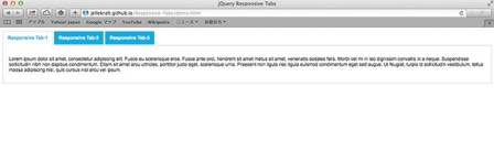 タブからアコーディオンに切り替わるレスポンシブ対応のjQueryプラグイン「jQuery Responsive Tabs」 | bl6.jp