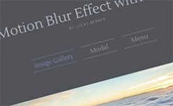 ブラーエフェクトを効果的に取り入れる「Motion Blur Effect with SVG」 | bl6.jp